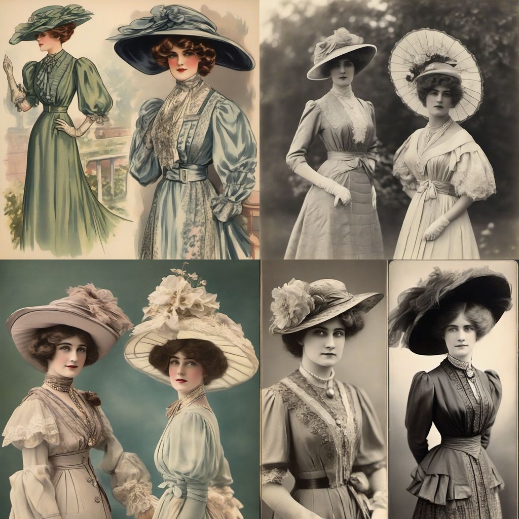 1910s fashion Prompt Style for Midjourney & Stable Diffusion