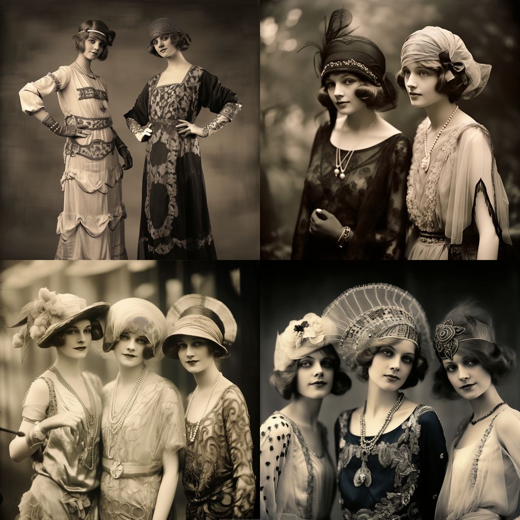1910s fashion Prompt Style for Midjourney & Stable Diffusion