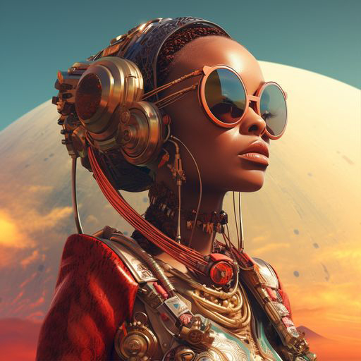 Afrofuturism Prompt Style for Midjourney & Stable Diffusion