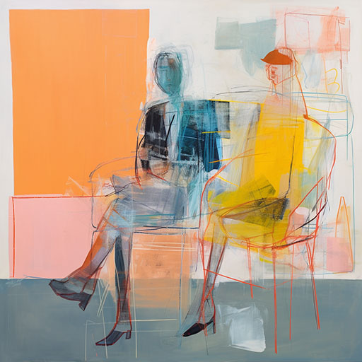Amy Sillman Prompt Style for Midjourney & Stable Diffusion