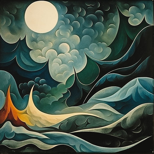 Arthur Dove Prompt Style for Midjourney & Stable Diffusion