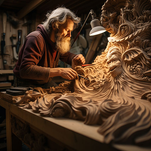 Carving Prompt Style for Midjourney & Stable Diffusion • Style Reference