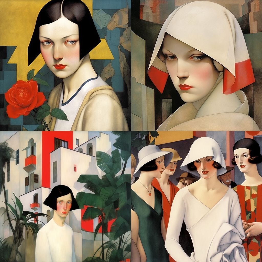 Christian Schad Prompt Style for Midjourney & Stable Diffusion • Style ...