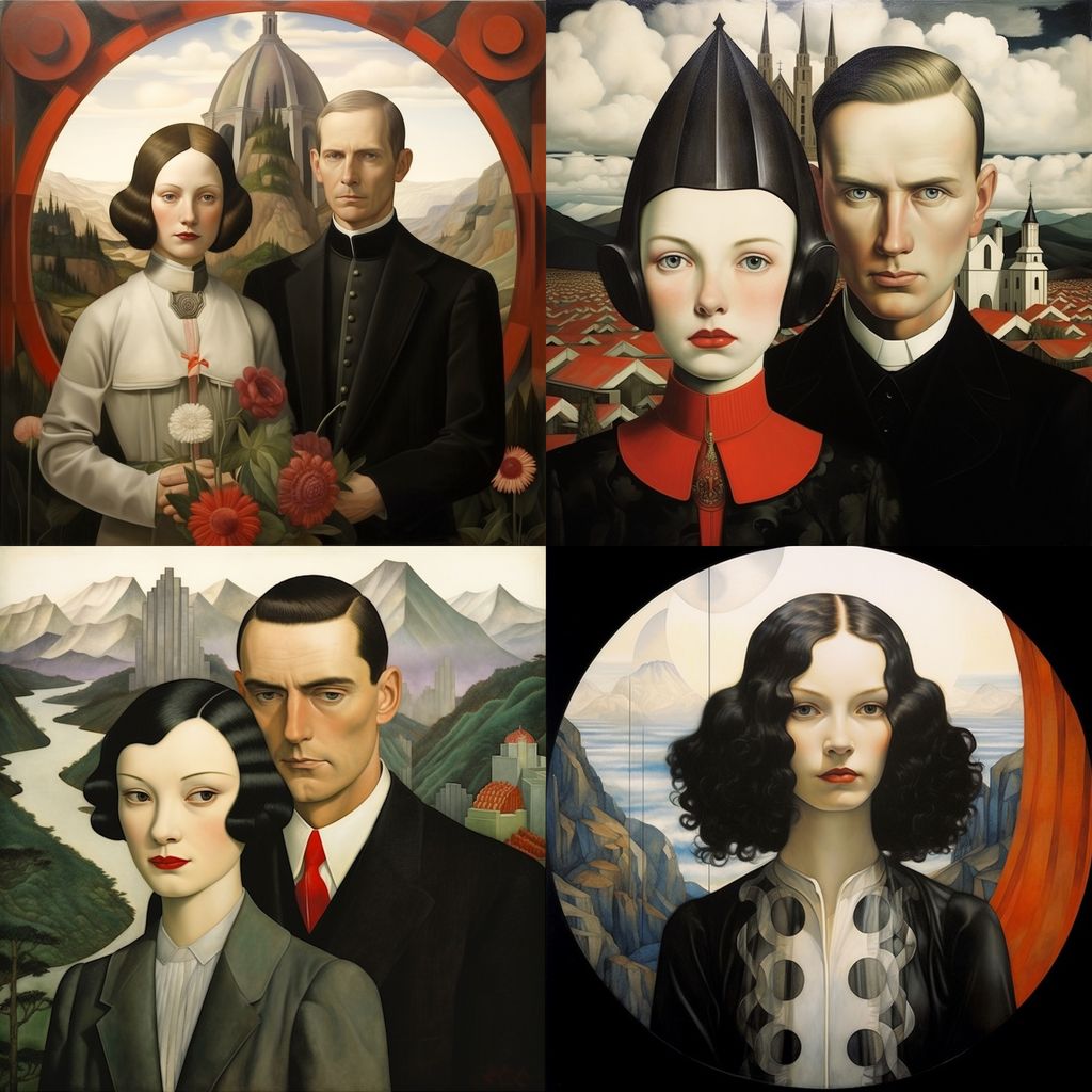 Christian Schad Prompt Style for Midjourney & Stable Diffusion • Style ...