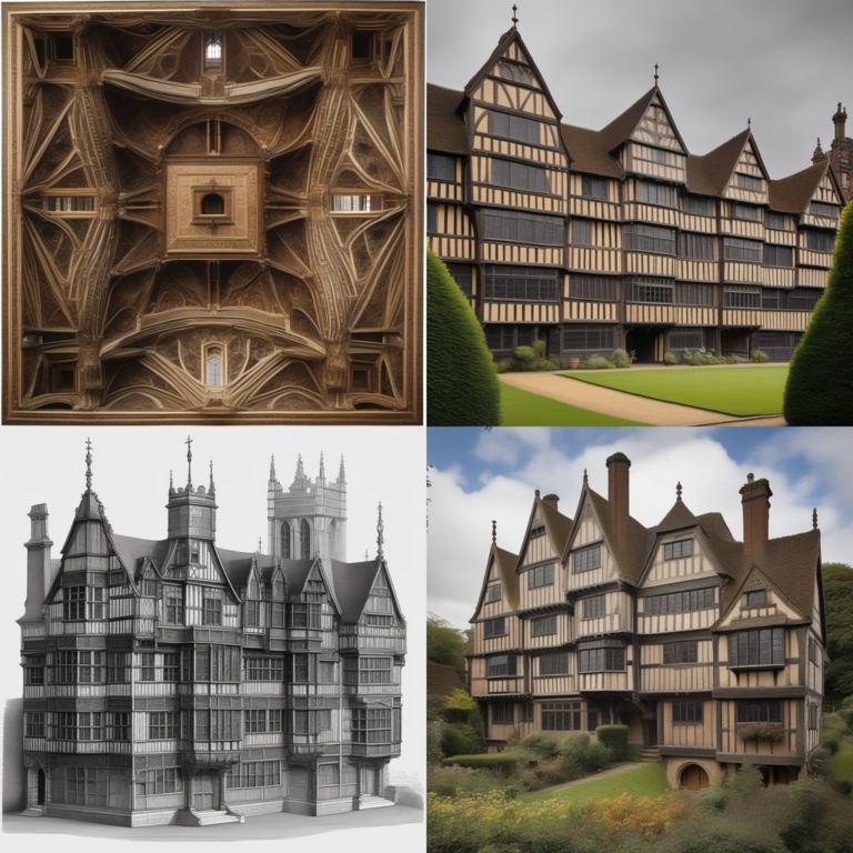 Elizabethan architecture Prompt Style for Midjourney & Stable Diffusion