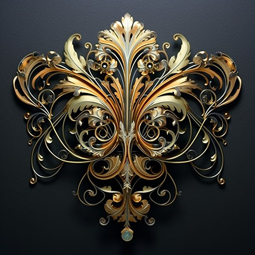 Filigree Prompt Style for Midjourney & Stable Diffusion • Style Reference