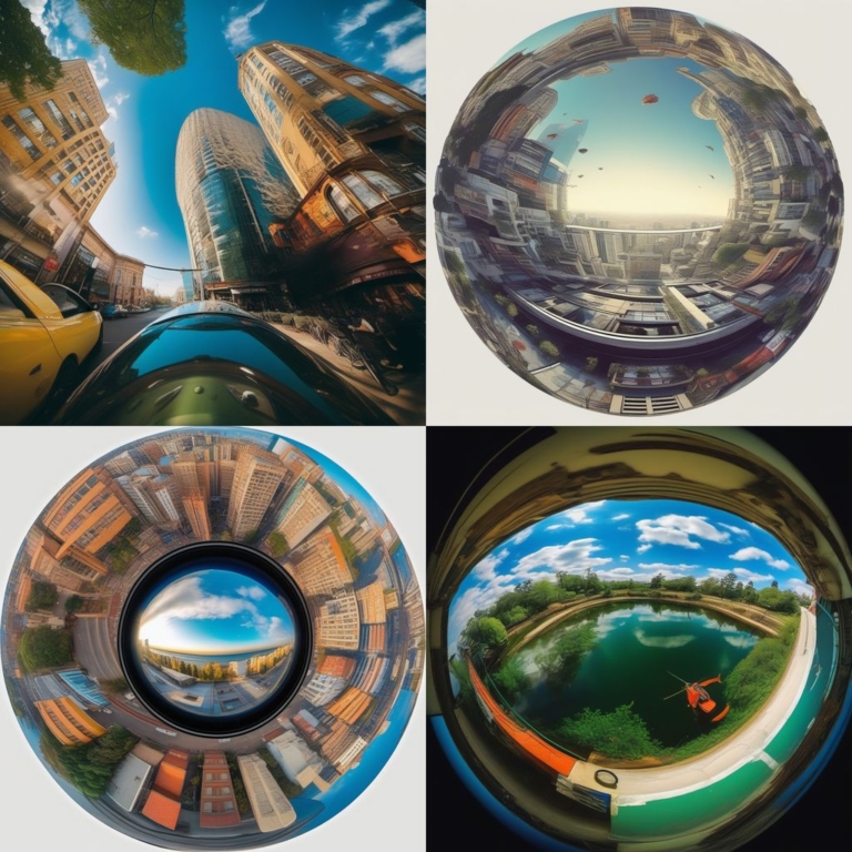Fisheye lens Prompt Style for Midjourney & Stable Diffusion • Style ...