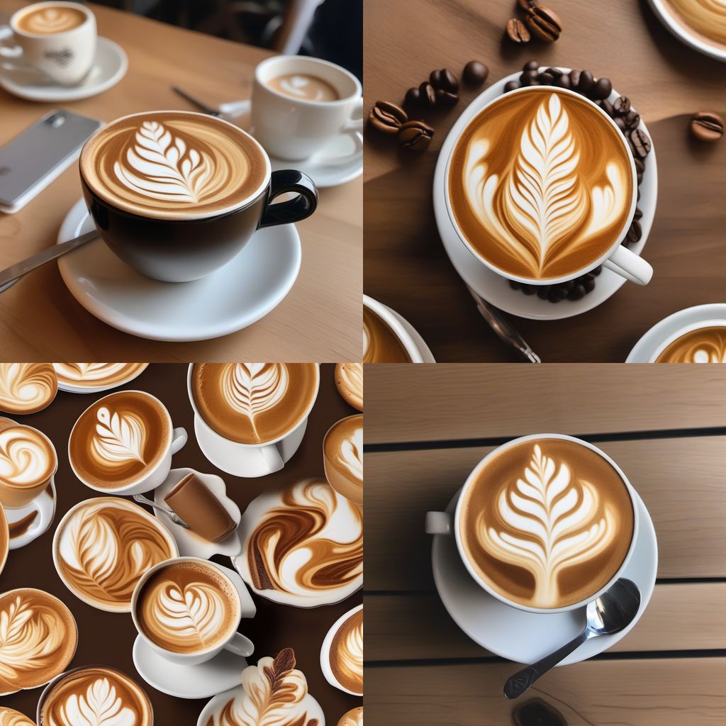 Latte art Prompt Style for Midjourney & Stable Diffusion • Style Reference
