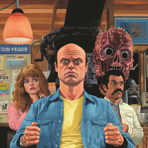 Mike Judge Prompt Style for Midjourney & Stable Diffusion • Style Reference