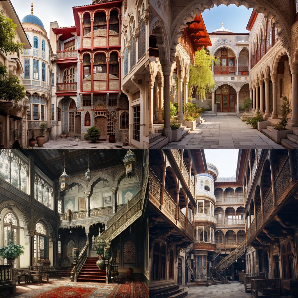 Ottoman architecture Prompt Style for Midjourney & Stable Diffusion