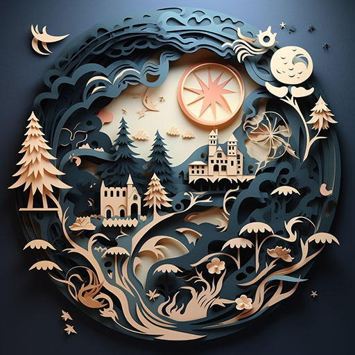 Paper cutout Prompt Style for Midjourney & Stable Diffusion • Style ...