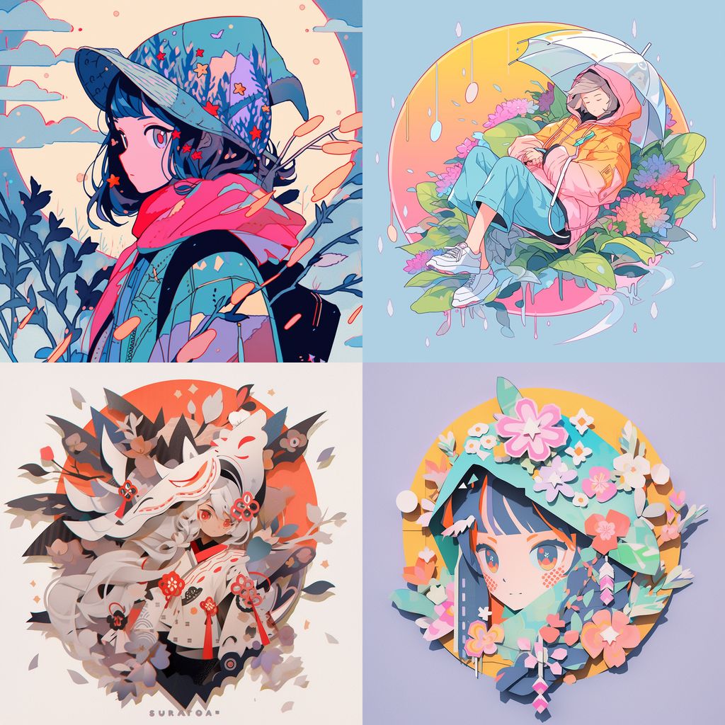 Paper cutout Prompt Style for Midjourney & Stable Diffusion • Style ...
