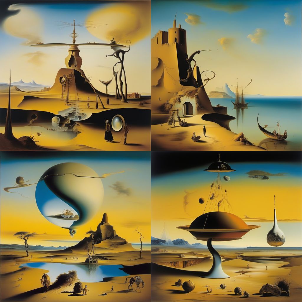 Salvador Dali Prompt Style for Midjourney & Stable Diffusion • Style ...