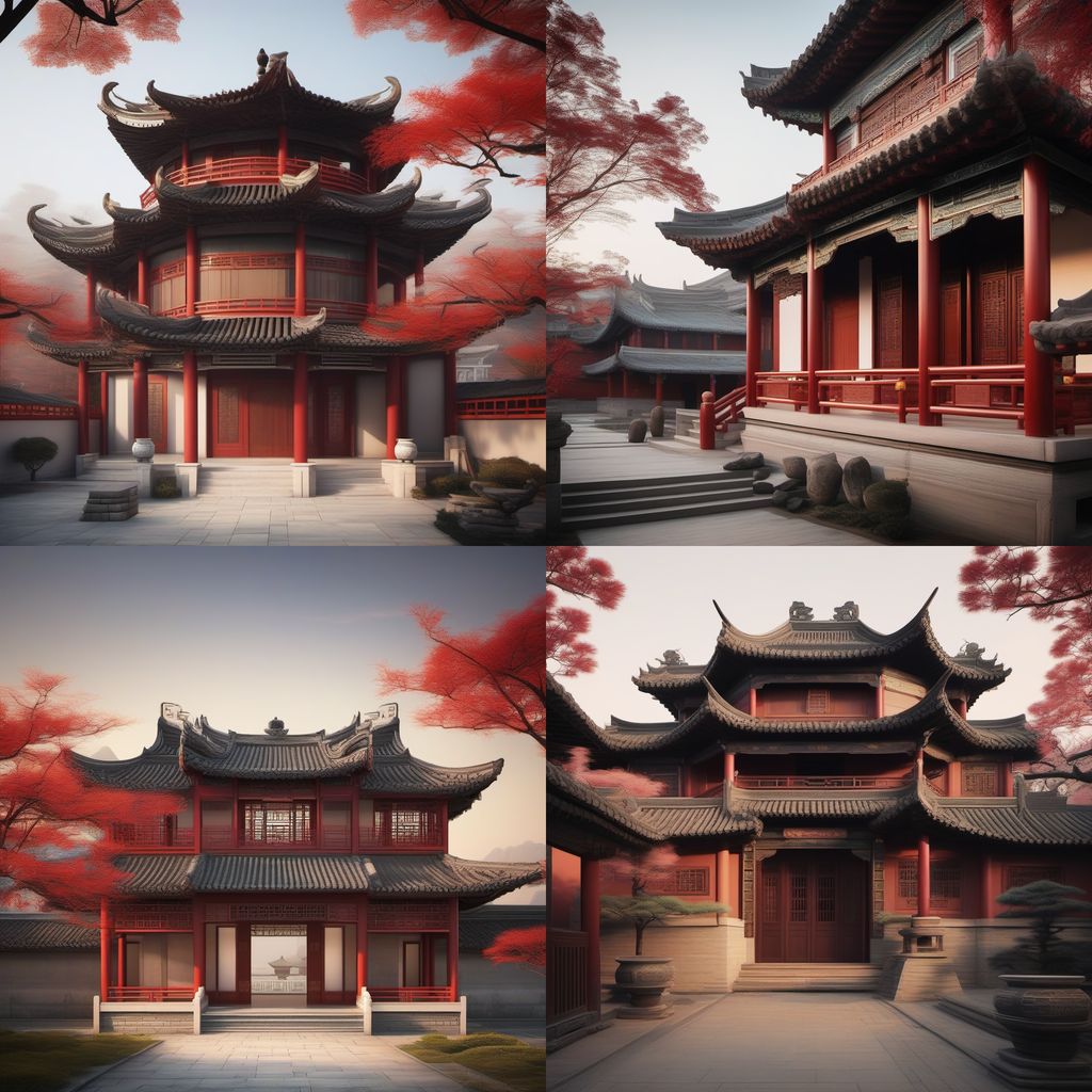 Traditional Chinese architecture Prompt Style for Midjourney & Stable ...